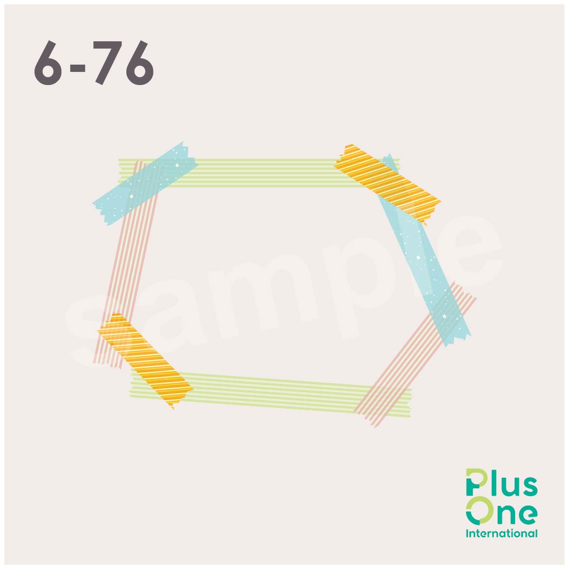 6-76_frame | プラスワン：デザイン素材集