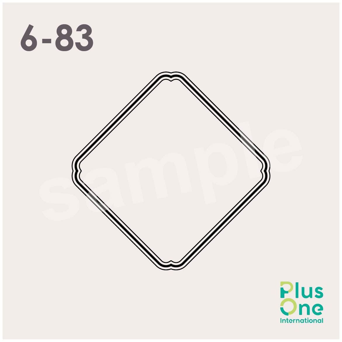 6-83_frame | プラスワン：デザイン素材集